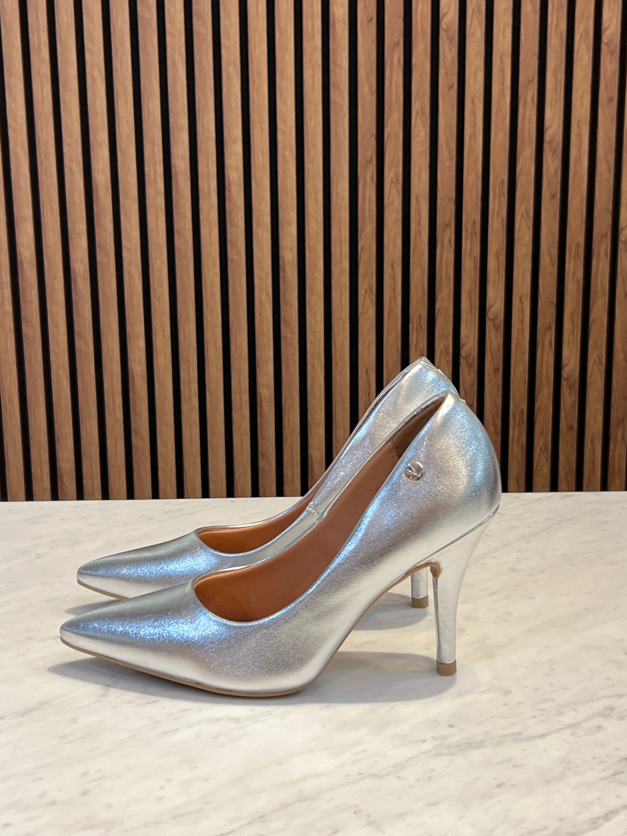 Scarpin Pelica Vizzano Silver